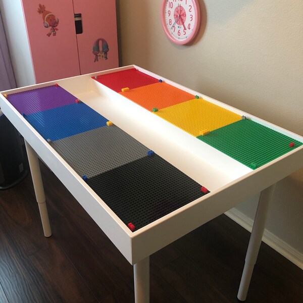 Building Bricks Table, Kids Building Blocks Table , Kids Large Table ...