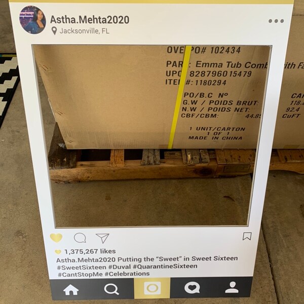 Instagram Frame Prop, Instagram Frame, Instagram Prop, Photo Booth ...