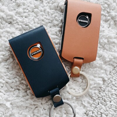 Volvo Series Leather Key Cover XC40 XC60 XC90 XC70 S60 S80 S90 C30 V70 ...