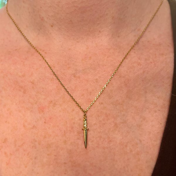 St Joseph Emboss Necklace, Gold Dipped Saint Nazareth, Father With ...