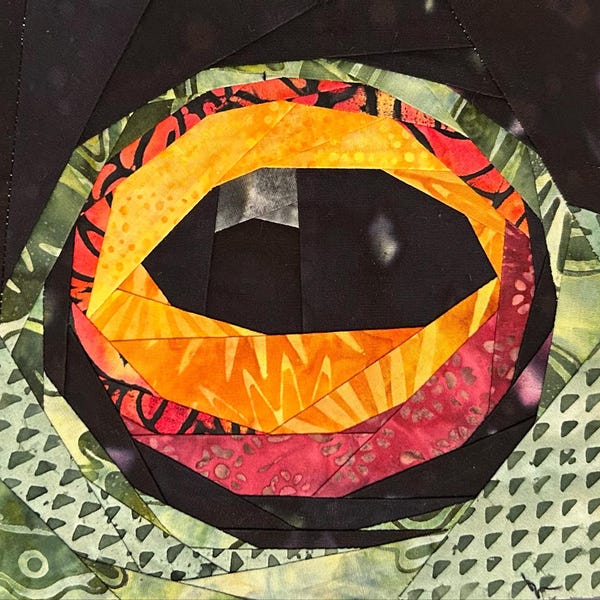 Cicada Fpp--paper Piecing Quilt Block Pattern - Etsy