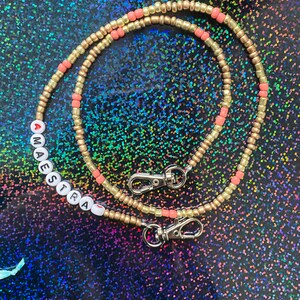 Beaded Face Mask Chain - Etsy