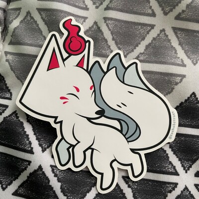 Black and Red Impmon Digimon Sticker 3.5 Inches Wide, 3.75 Inches Tall ...