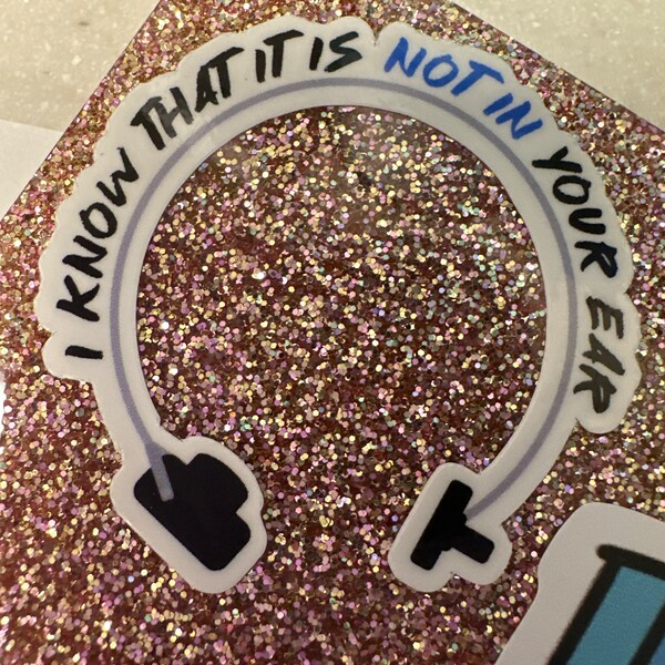 Say the Word Laud Sticker - Audiology Word Recognition Testing Humor ...