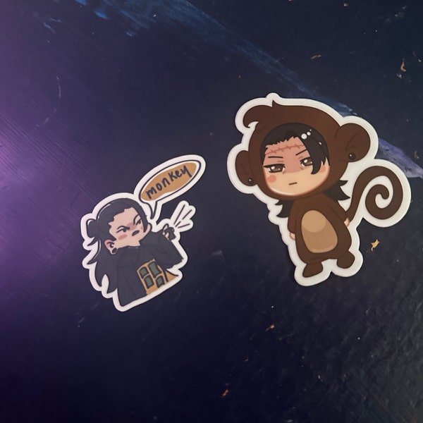 Monkey Geto Sticker - Etsy