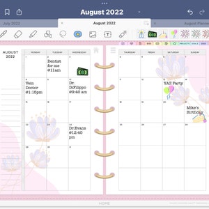 Finances & Budget Onenote Digital Planner Templates Inserts - Etsy