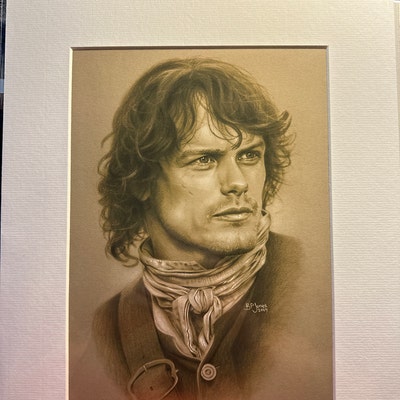 Jamie Fraser Outlander Limited Print - Etsy