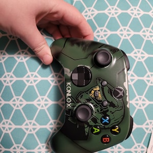 Custom Painted Halo Themed Controller Master Chief for Xbox - Etsy
