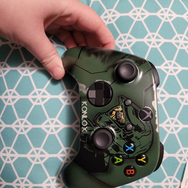 Custom Painted Halo Themed Controller Master Chief for Xbox - Etsy