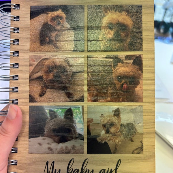 Photo Notebook Photo Journal Our Family Photo Gift Personalised ...