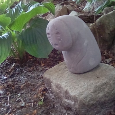 Funny Stone Stone Face Figurine Meme Funny Stone Stone - Etsy