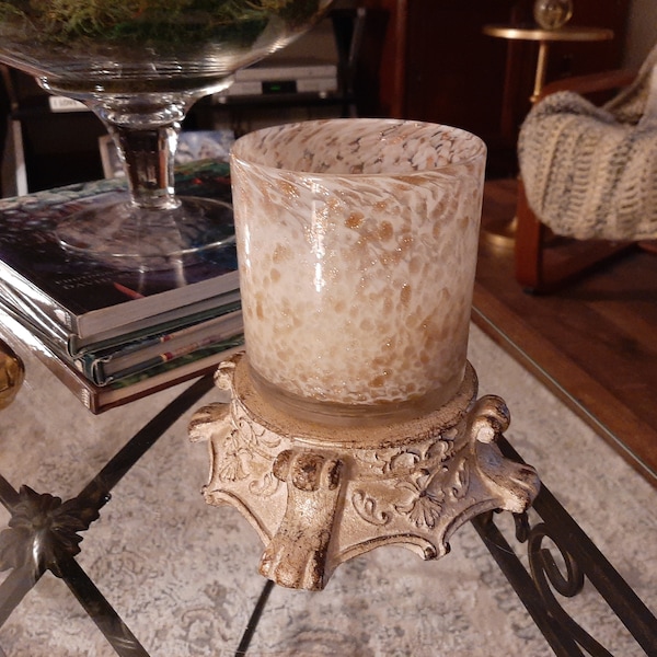Capital Candleholder | PICK YOUR COLOR | Candle Riser | Pedestal Top ...