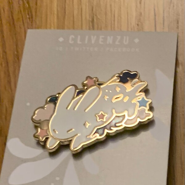 Witchy Moon Buns Glow in the Dark Enamel Pins - Etsy