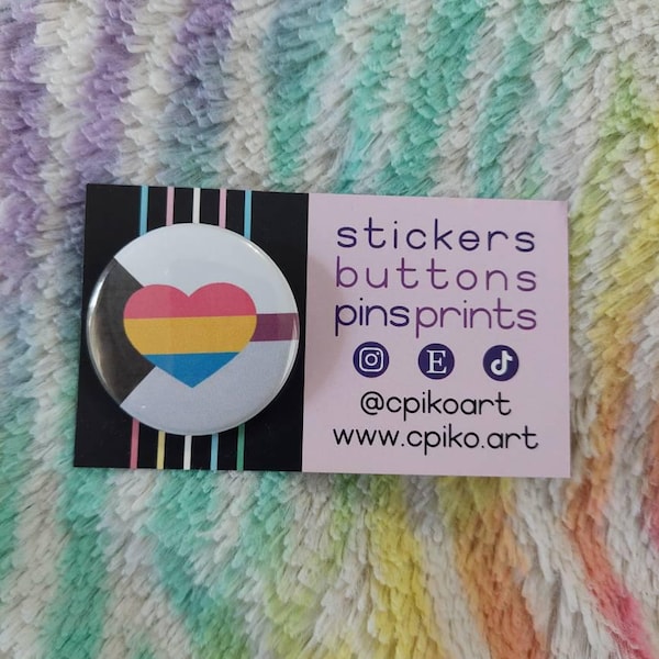 Custom Pride Flag Button | LGBTQ Pride - Etsy