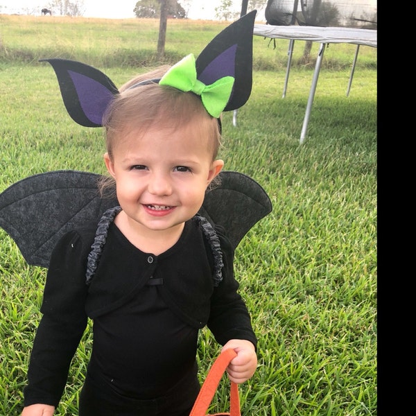 Black Distressed Bat Wings// Wearable Bat Wings for Kids// Bat Wings ...