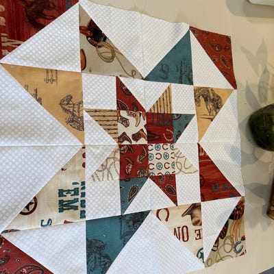 Star Quilting Patterns PDF Scrappy Table Runner Pattern Easy Scrappy ...
