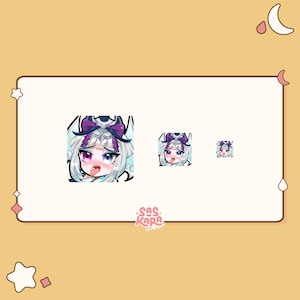 Jean Love Heart Impact Twitch Discord Emotes | Twitch Graphics - Etsy