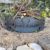 Custom Size Fire Pit Personalized Fire Ring Heavy Duty Outdoor Fire Pit ...