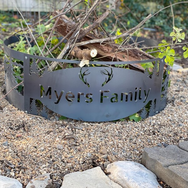 Design Your Fire Ring, Custom Fire Ring, Customized Design, Outdoor ...