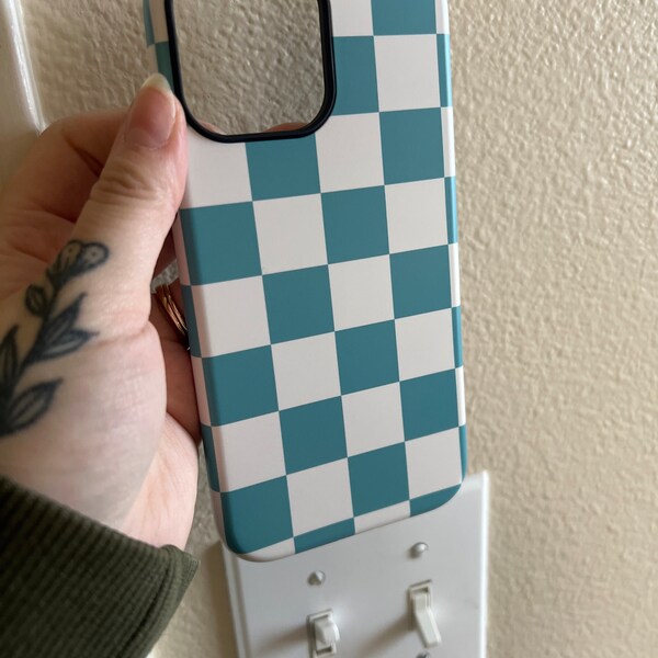 Red and Golden Yellow Checkered Cell Phone Case by Shield Shack Designs ...