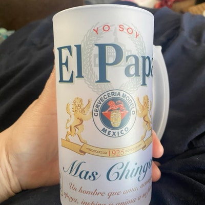 Frosted Modelo Beer Mug - Etsy