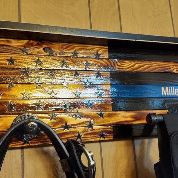 Natural Stars, Black Union, Gear Rack. Every Rack Includes 1 Duty Belt ...