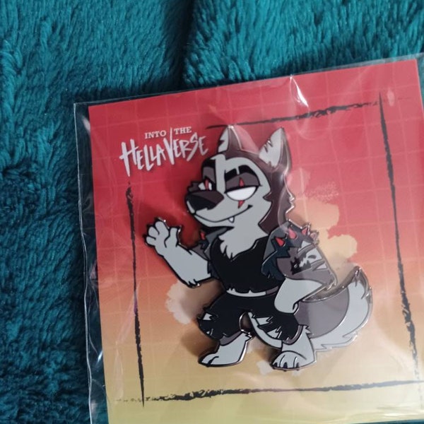 Vortex / Hellaverse Fanmerch / Hazbin Hotel Pins / Black Plated Hard ...