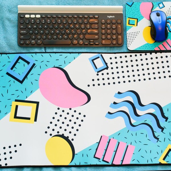 Retro Arcade Carpet, Indoor Outdoor, Memphis Design Area Rug, 80s 90s ...