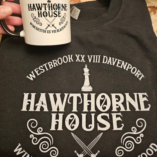 Hawthorne House Sweater, Inheritance Games Sweatshirt, Hawthorne Logo ...