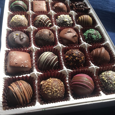 3 Piece Build Your Own Homemade Fudge Box / Triple Flavor Box - Etsy