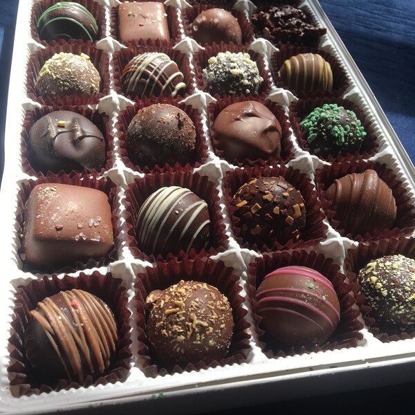 3 Piece Build Your Own Homemade Fudge Box / Triple Flavor Box - Etsy