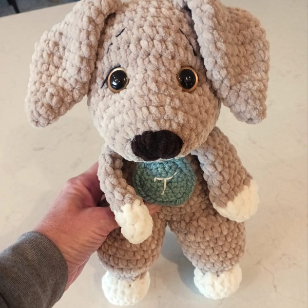 PDF Crochet Pattern Snuggle Dog Mango DIY Amigurumi Kids Baby ...