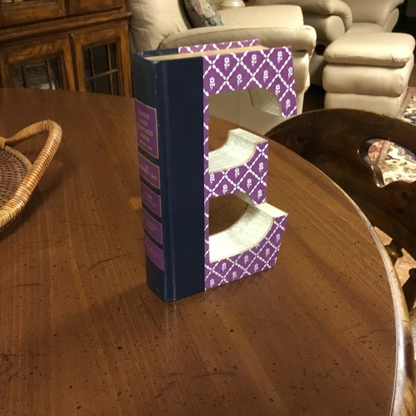 BOOK LETTER (S) Book Art, Book Cut Letters, Unique Engagement Gift ...