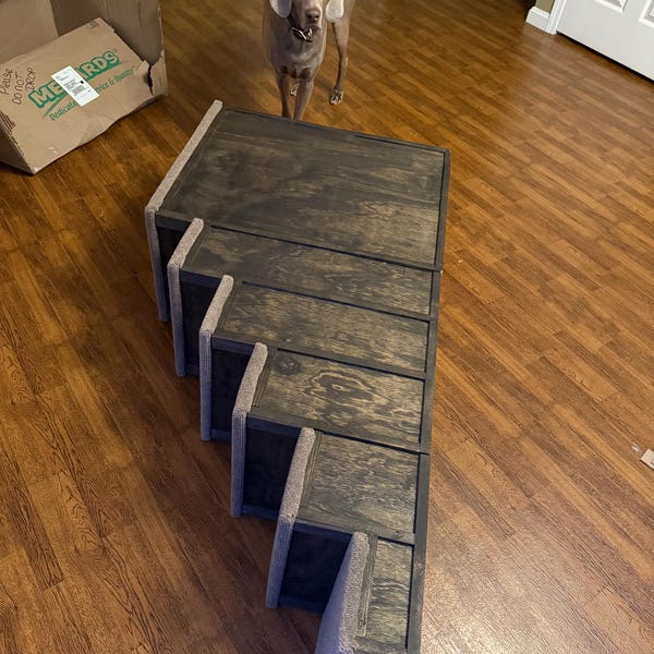 Pet Ramp With Sidewall 27" Tall 60" Long 12" Wide 30 Inch With Sidewall ...