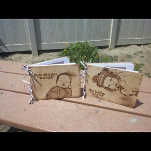 Personalized Hand Engraved Blank Baby Book - Etsy