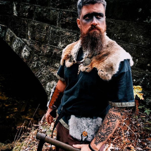 Larp Viking Armor. Leather Armor for a Celtic, Barbarian, Pagan or ...