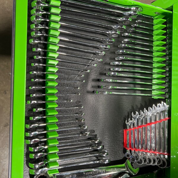 Pack of 5 Modular Tool Box Wrench Organizer (multiple Colors Available ...