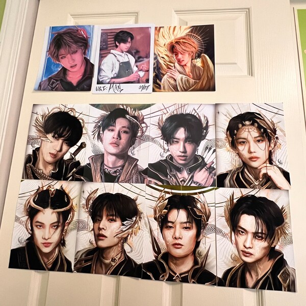 Han - Stray Kids, Sun Angel (approx A5 Art Print) SKZ - Wall Art ...