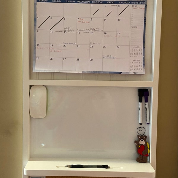 The Trish Standard Calendar Holder Overall Size 17 X 35 1/5 X 5 1/2 ...