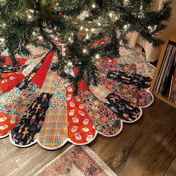 PDF Pattern for Giant Dresden Christmas Tree Skirt - Etsy