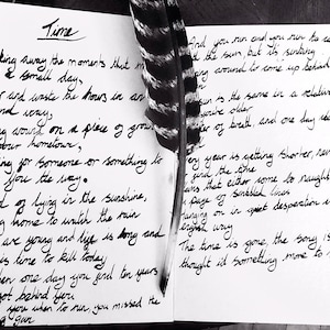 Two Handcut Quills - Etsy