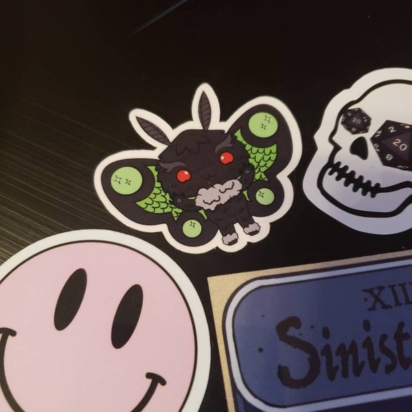 Cute Chibi Cryptid Stickers - Cut Stickers Vinyl Weatherproof Outdoors ...