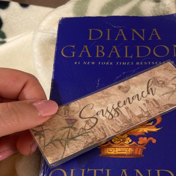 Printable Sassenach Vintage Bookmarks | Shabby Chic Sassenach Bookmarks ...