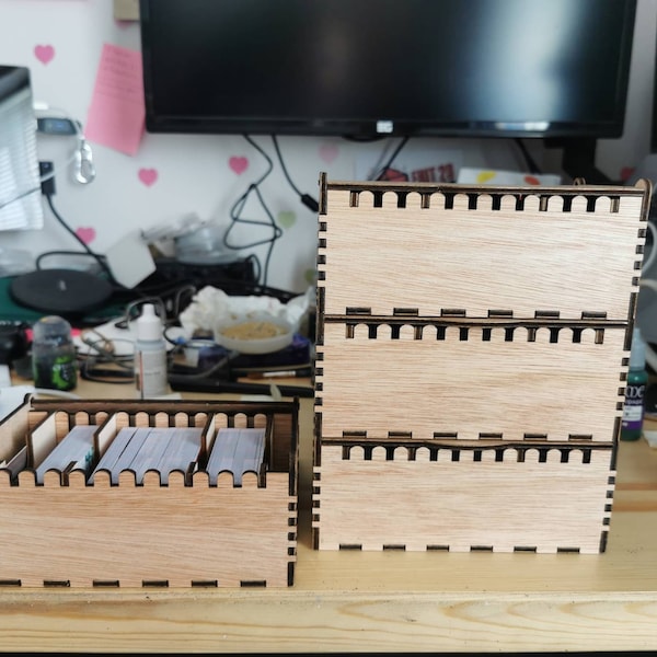 Mini Card Store - Stackable - Half and Full Size Boxes for Euro Mini ...