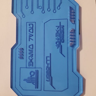Star Wars Galaxy's Edge ID Card Batuu Cosplay Original Star Wars ...