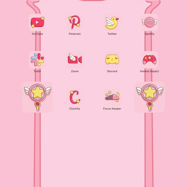 Magical Girl: Kawaii Anime Wallpapers, Icons and Widgets for Ios ...