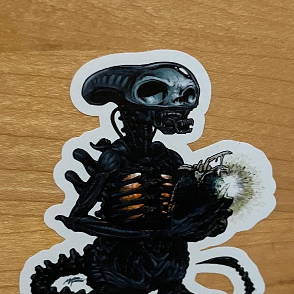 Exorcist Sticker Father Karras Pea Soup Vomit Catholic Horror Friedkin ...