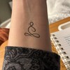 Zen Meditation Temporary Tattoo - Etsy