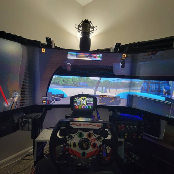 5" Inch Sim Racing Simhub DDU LED Dashboard - PSR GT5.0 Elite Pro ...