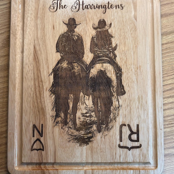 Silver Pack®! Western Cowboy Couple Laser Engraving File PNG_SVG_PDF ...